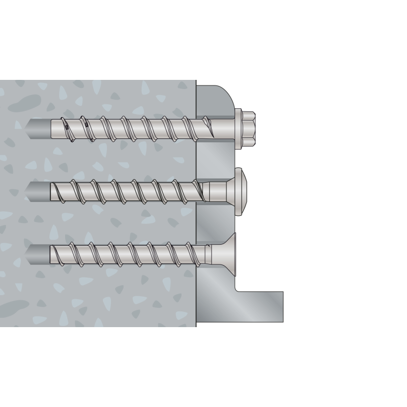 Anclaje tornillo de fijación directa homologado!